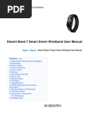 Xiaomi 9 Smart Band User Manual | PDF