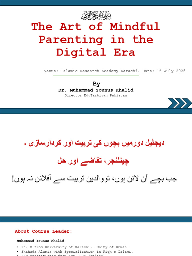 Mindful Parenting in the Digital Age | PDF | Parenting | Mindfulness