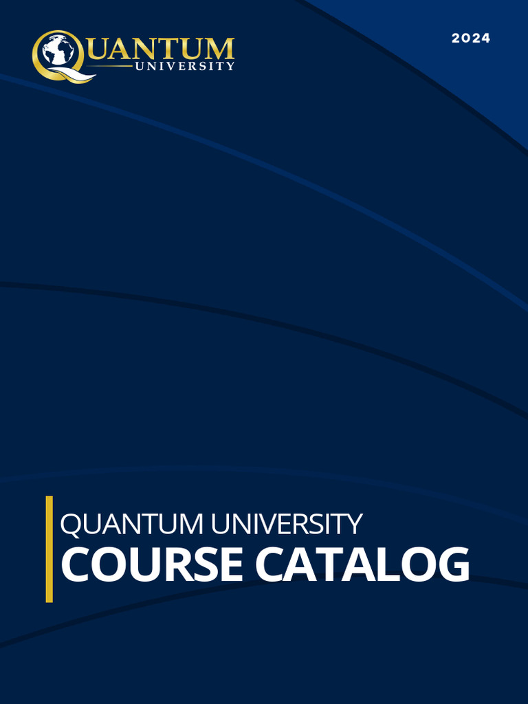 Quantum University Course Catalog | PDF | Neuro Linguistic Programming ...