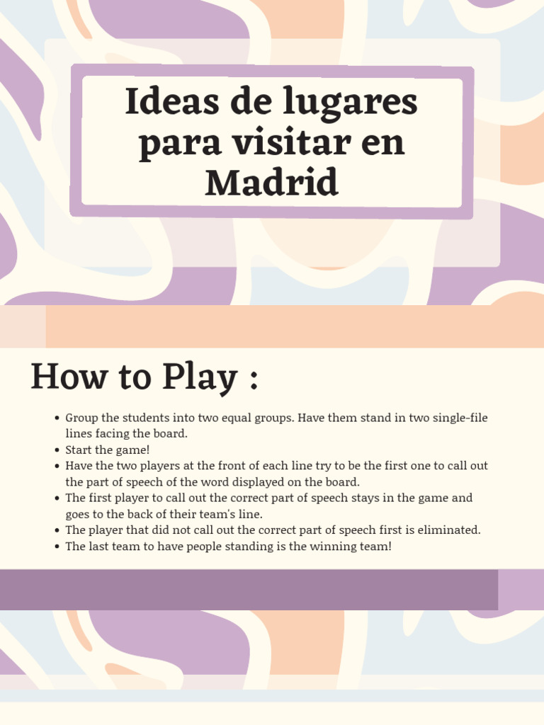 Conjunctions, Prepositions, and Interjections Language Review Game ...