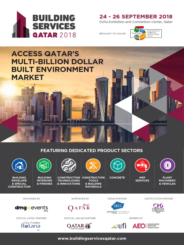 Building Services Qatar 2018 Event Guide | PDF | Qatar | Doha
