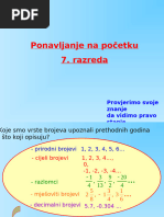 Razlomci Ponavljanje Na Pocetku 6 Razreda | PDF