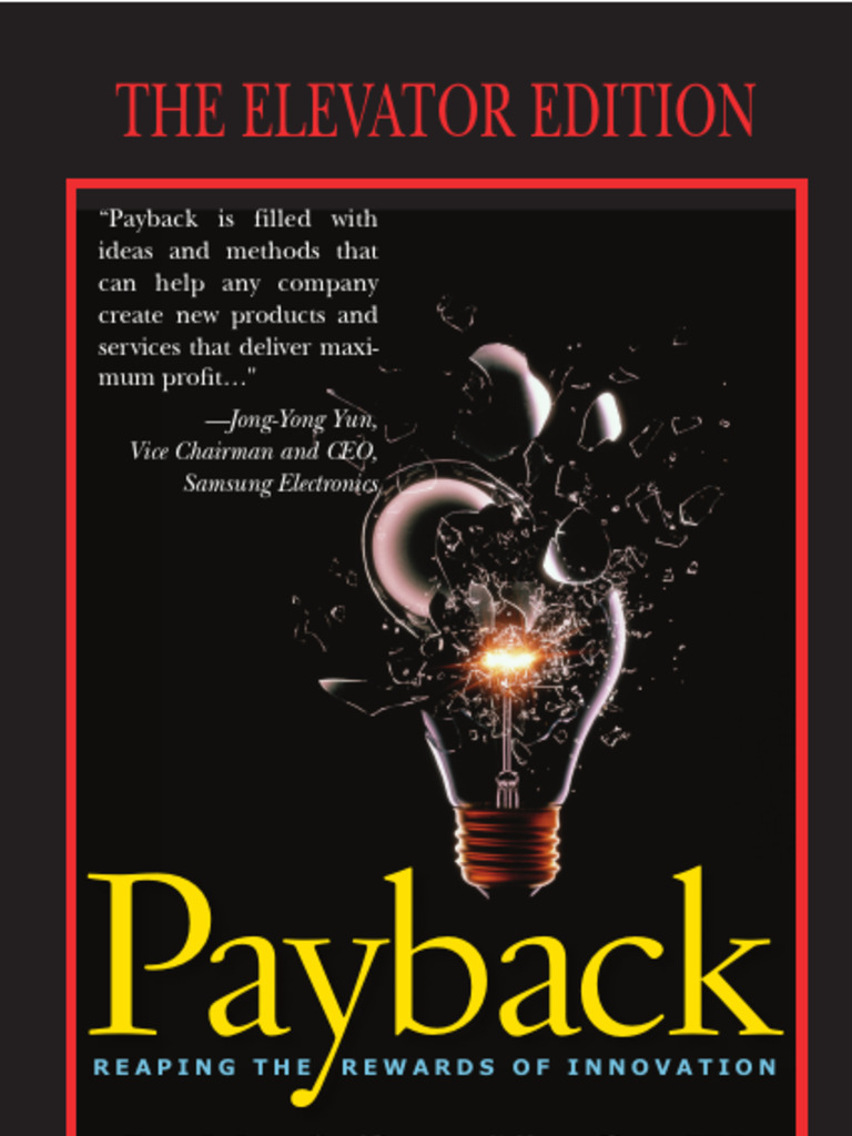 Payback | PDF | Innovation | Business Model