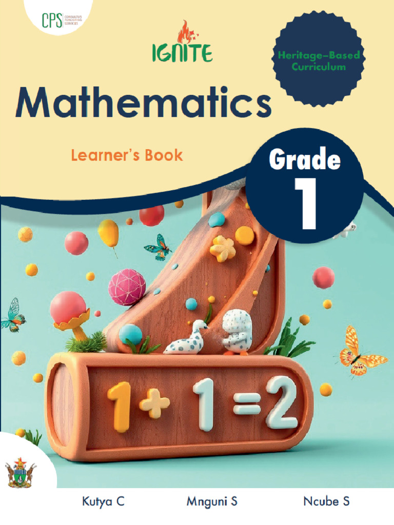 Ignite Mathematics Learners Book Grade 1 Sample | PDF | Shape | Sphere