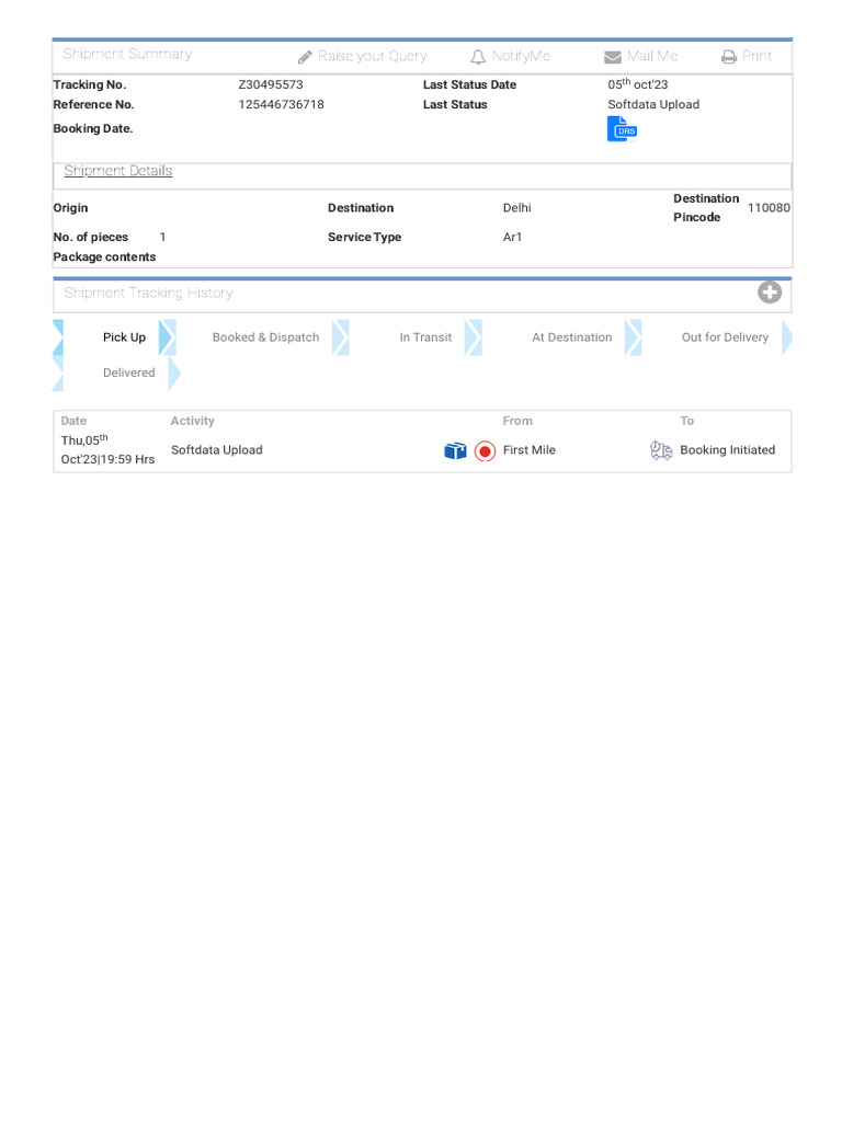 DTDC | PDF