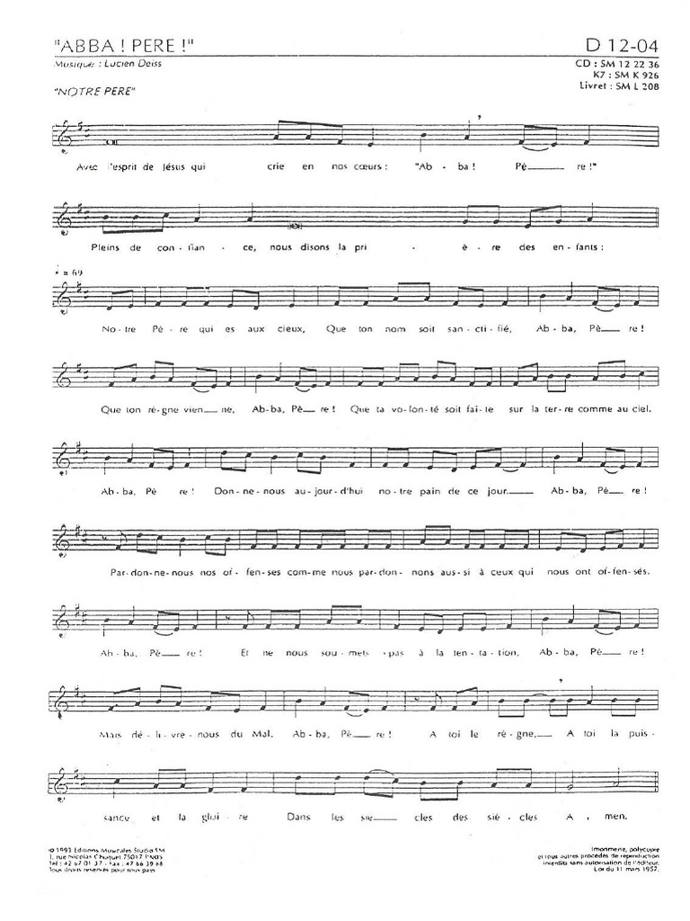 Abba, Père | PDF