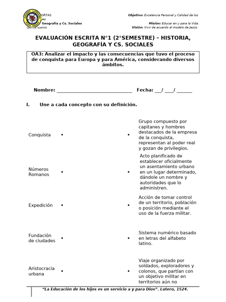 Repaso para Prueba 5to. | PDF | Chile | España