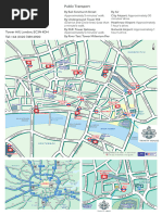 Cambridge City Bus Map | PDF | Cambridge | Bus Transport