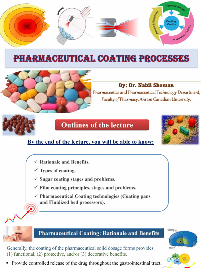 Pharmaceutical Coating - Spring 2025 | PDF