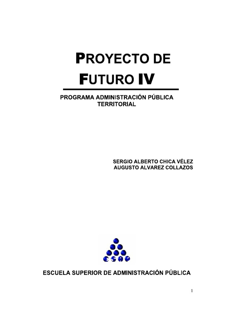 Proyecto-Futuro IV | PDF
