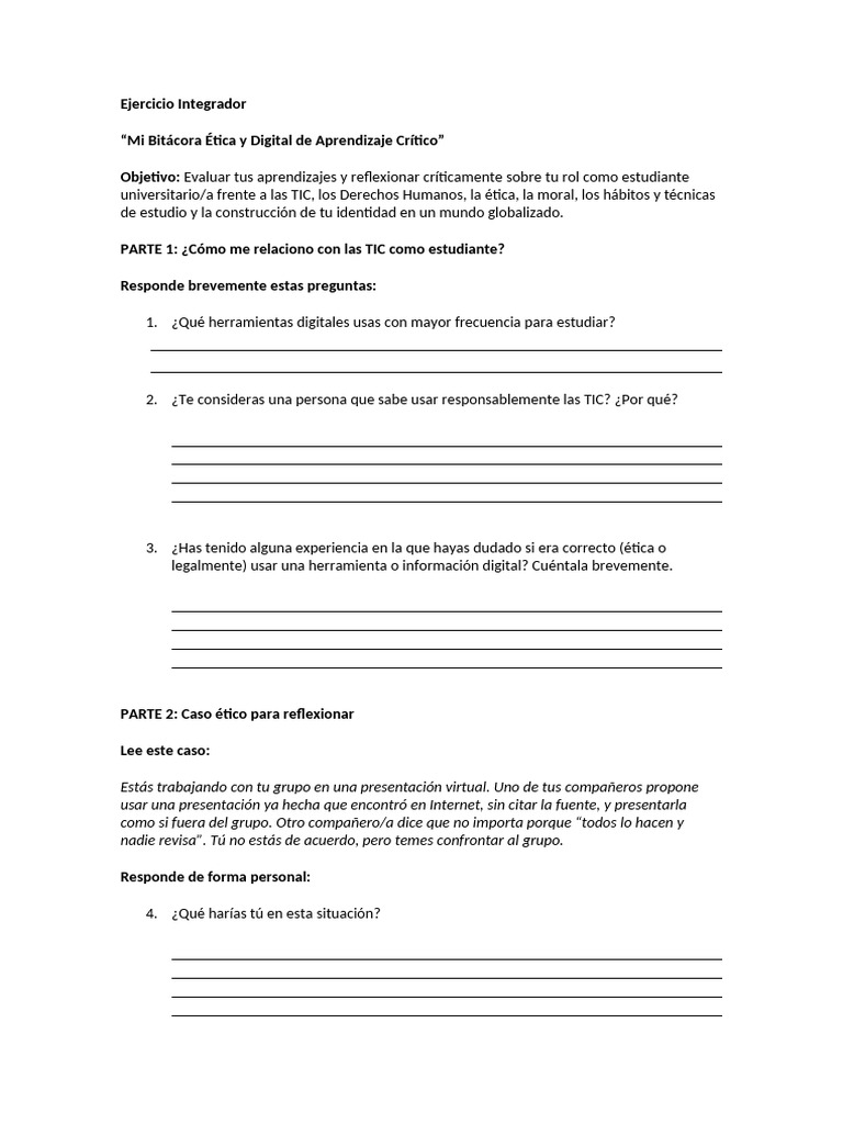 Ejercicio Integrador 2025 | PDF | Migración humana | Racismo