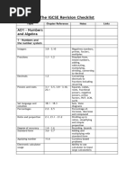 IGCSE Math Notes | PDF