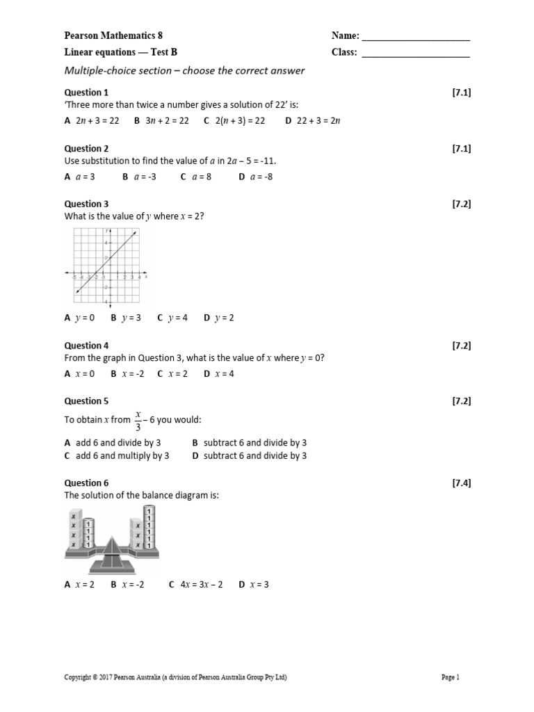 Gate 9 Linear Equ 2 | PDF | Equations | Algebra