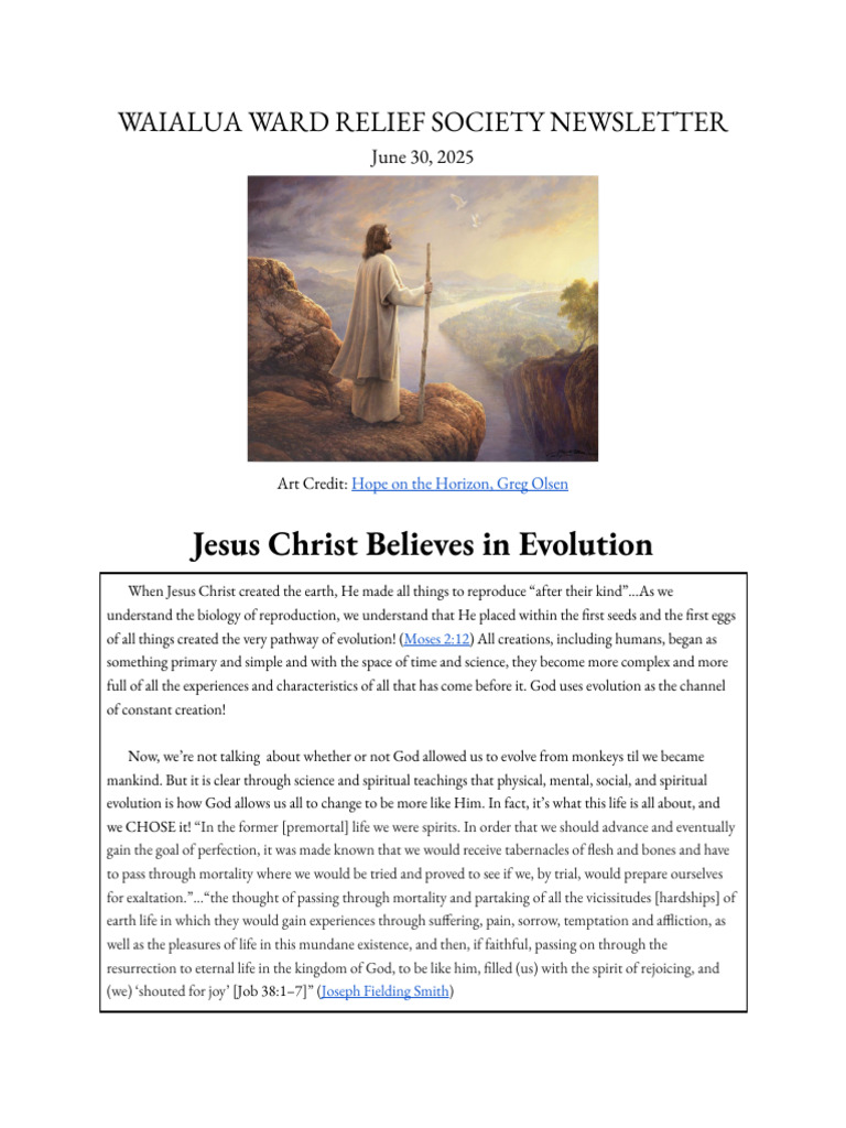 Jesus Christ and Personal Evolution | PDF | Jesus | Religious Belief ...