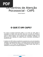 Tipos de Caps | PDF | Enfermagem | Psiquiatria