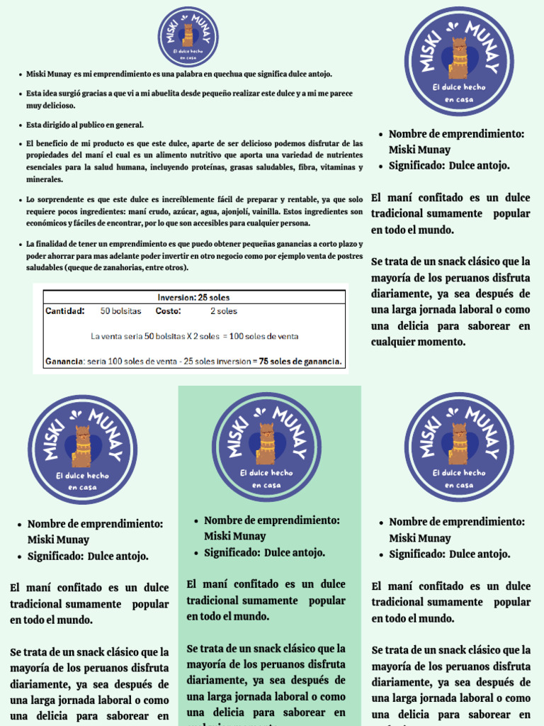 Imprimir Lusi | PDF | Alimentos | Iniciativa empresarial