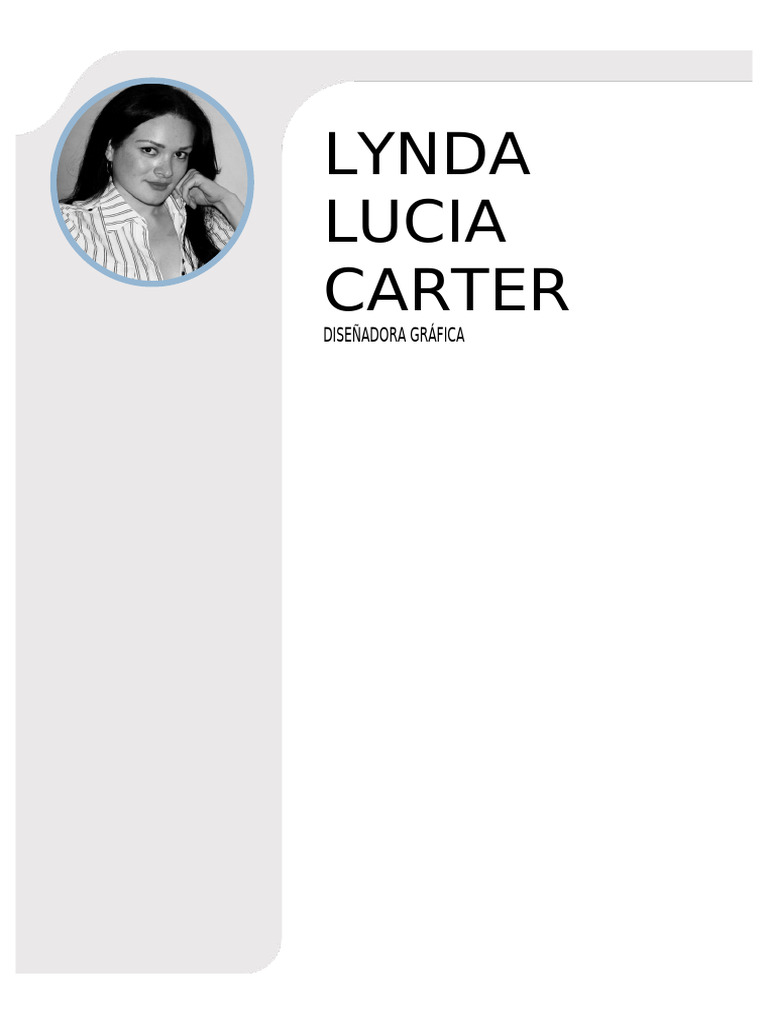 Lynda Lucia Carter | PDF | Diseño gráfico | Informática