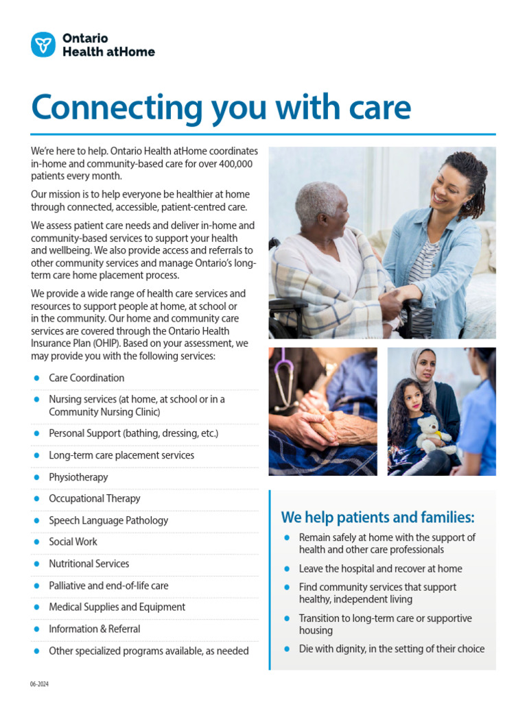 OHAT Home Care Services Overview | PDF | Health Care | End Of Life Care