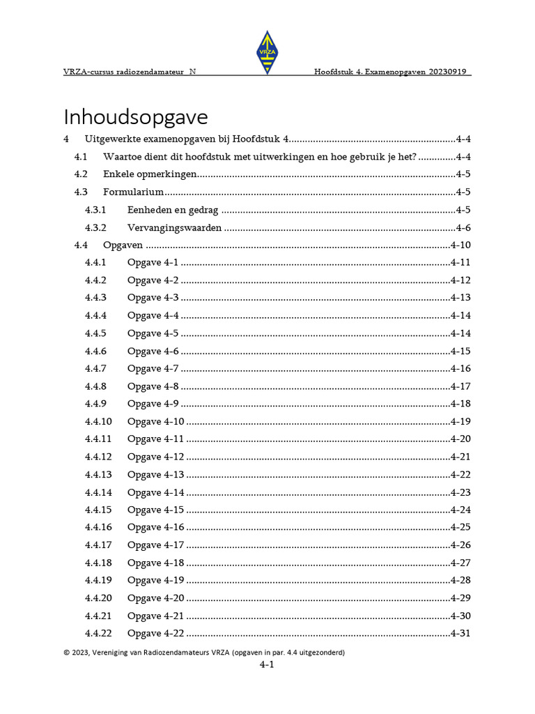 N HS4 Exa 20230919 | PDF