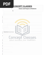 Class11 Business Studies Chapter1 Notes | PDF