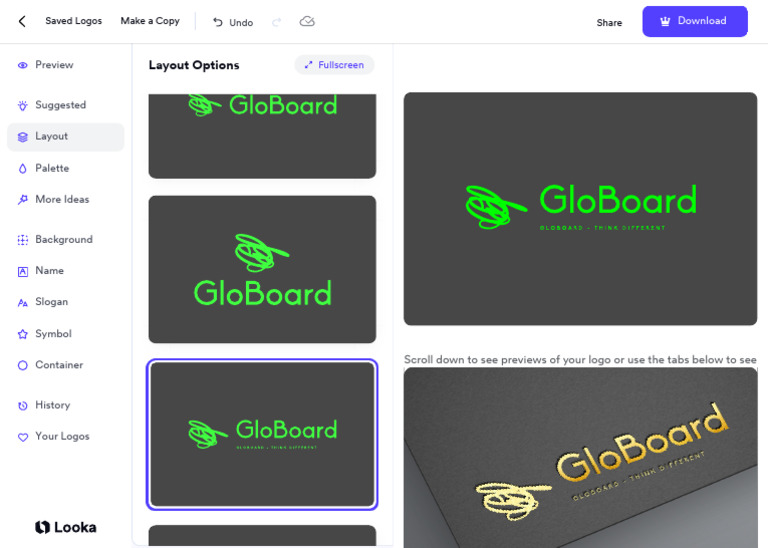 Free Logo Maker - Get Custom Logo Designs in Minutes Looka 3 | PDF