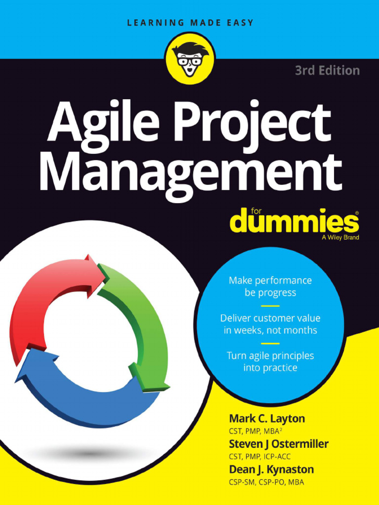 Agile Project Management For Dummies (3rd Edition) Sample | PDF | Agile Software Development ...