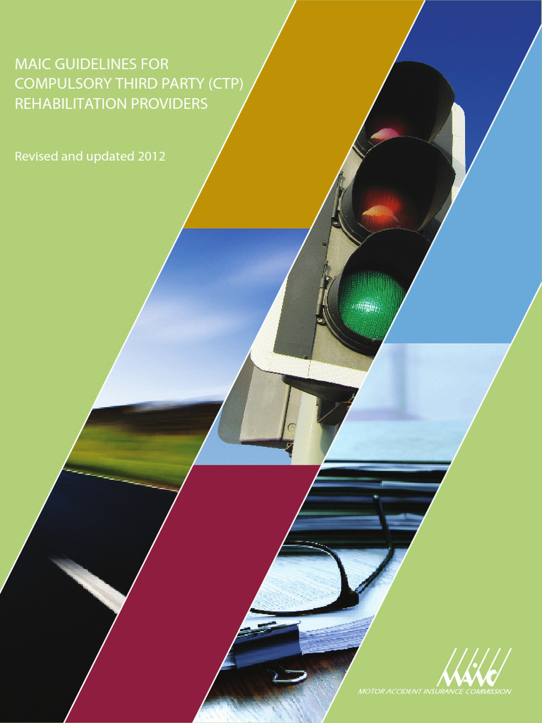 MAIC Guidelines For CTP Rehabilitation Providers 2020 | PDF | Physical ...