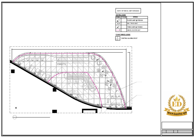 2333.A106 Proposed Podium Refected Ceiling Plan | PDF