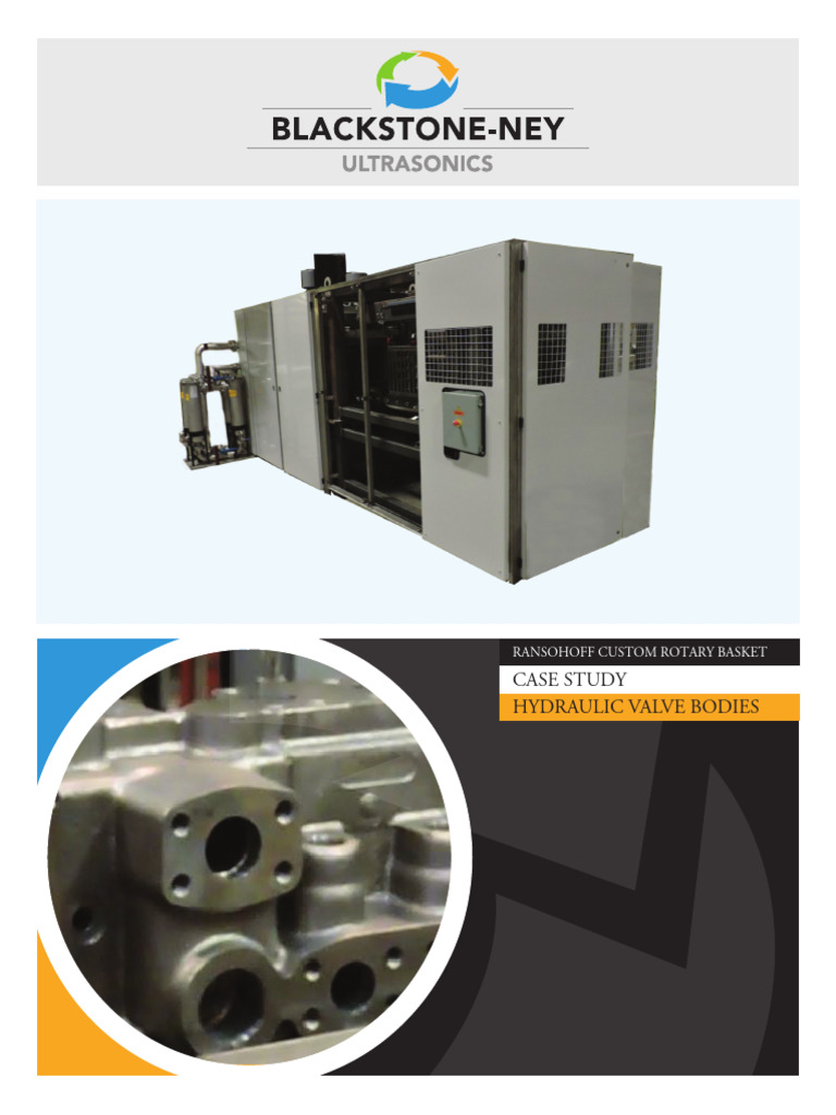 Case Study - Off Road - Hydraulic Valve Bodies | PDF