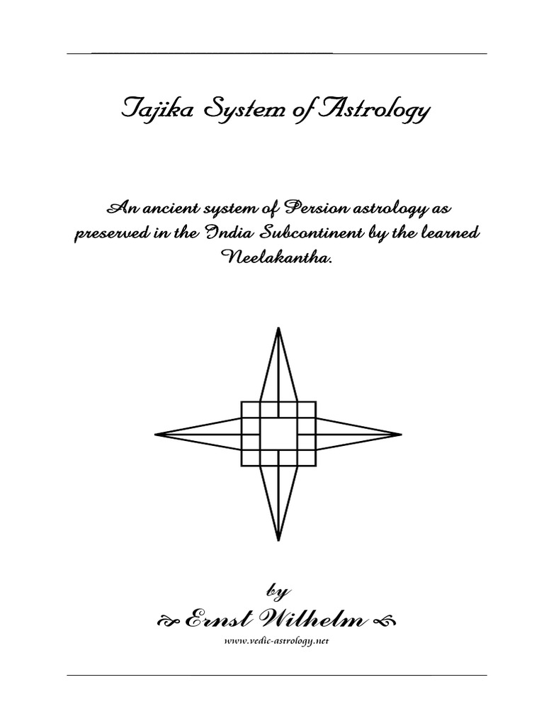 Tajika Astrology: Graha Relationships | PDF | Planets In Astrology ...