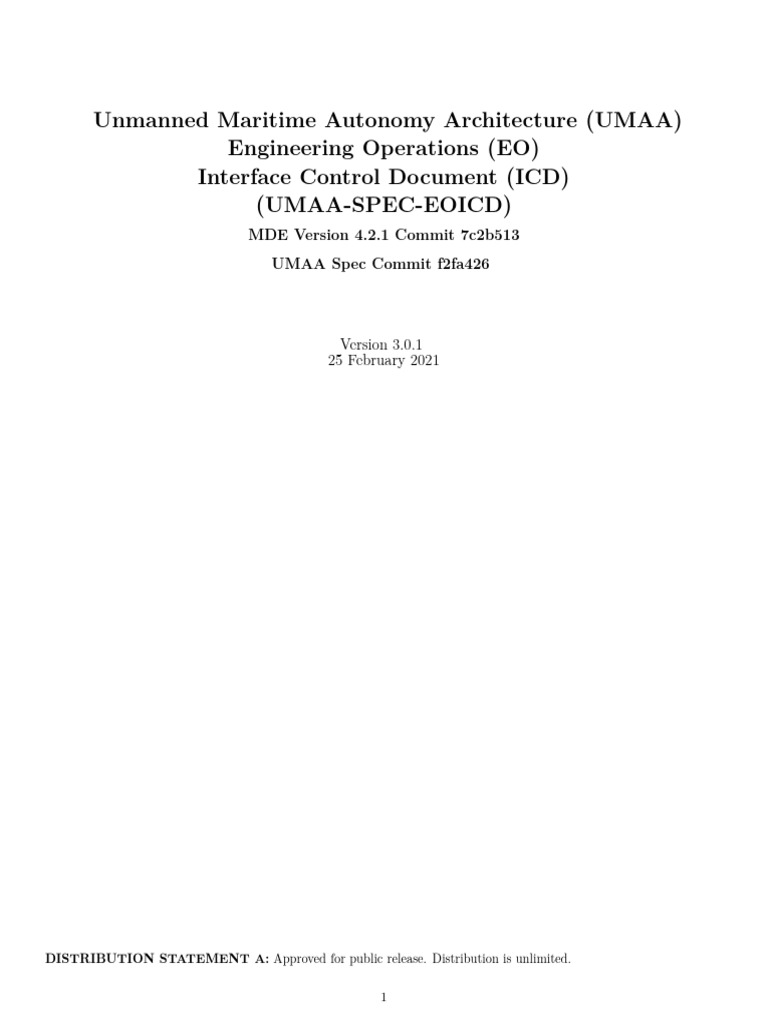 Umaa Spec Eoicd | PDF | Computing