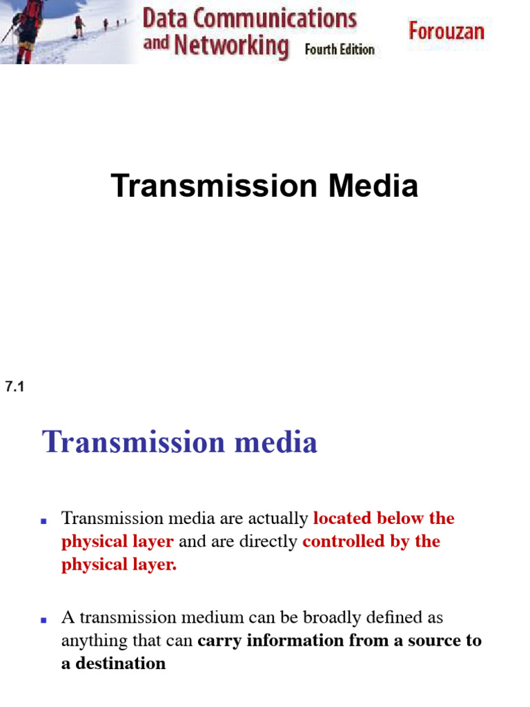 Types of Transmission Media Explained | PDF | Coaxial Cable ...