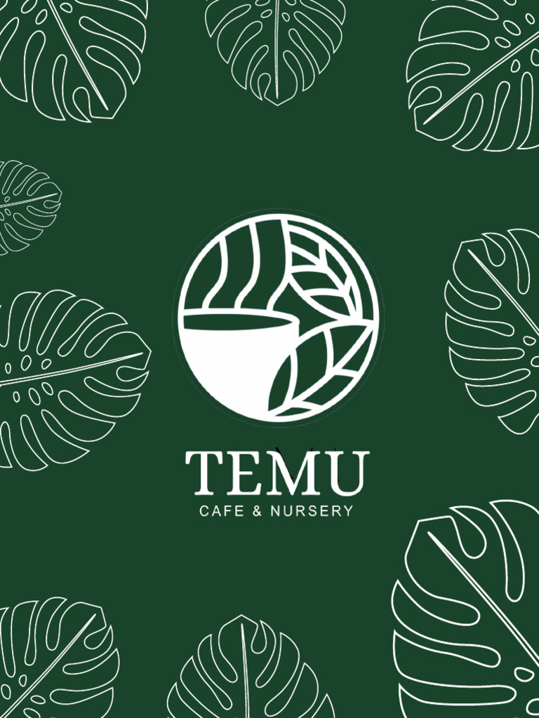 Temu Cafe - Buku Menu Sementara | PDF | Food And Drink | Western Cuisine