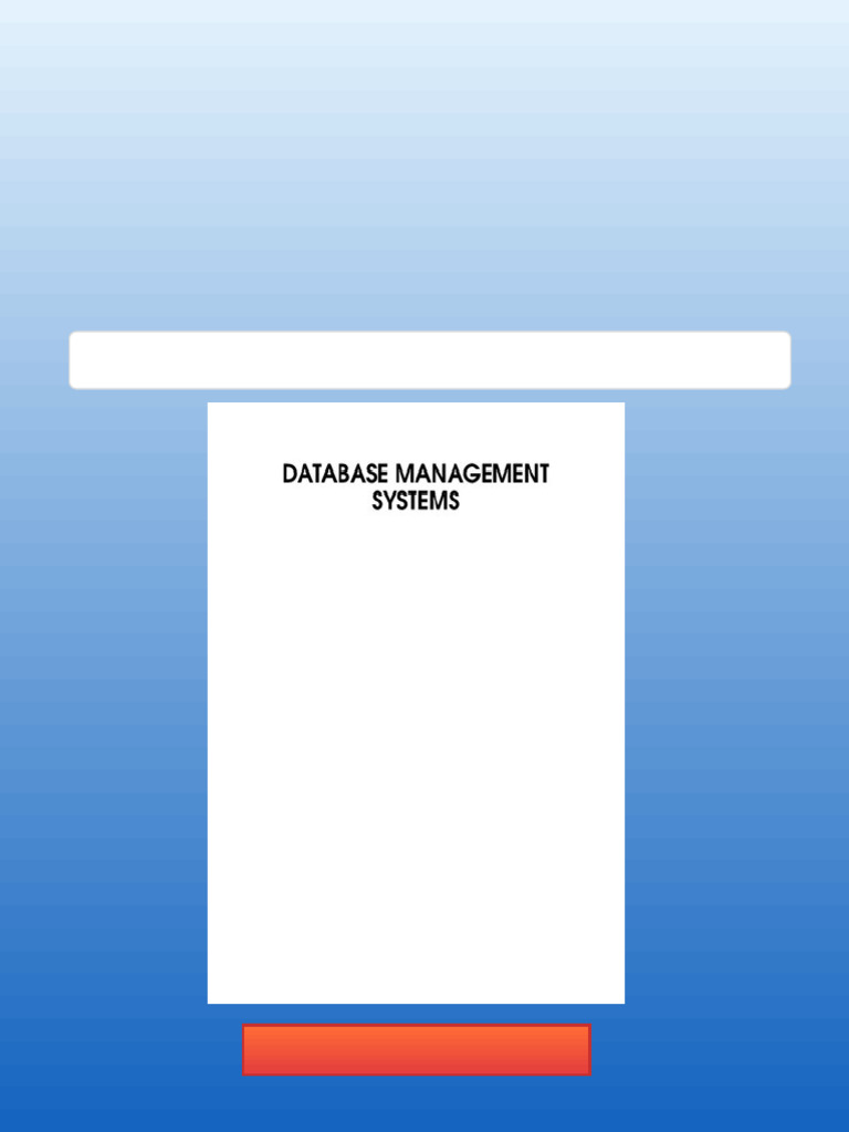 Database Management Systems Ramakrishnan 3rd Edition Raghu Ramakrishnan Download | PDF ...