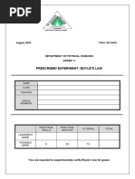 Gas Laws Lab | PDF | Gases | Temperature