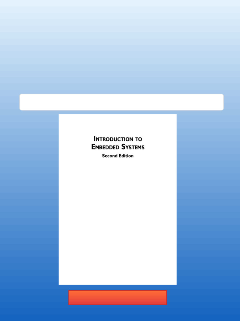Introduction To Embedded Systems 2nd Edition K. V Shibu Download | PDF | Embedded System ...