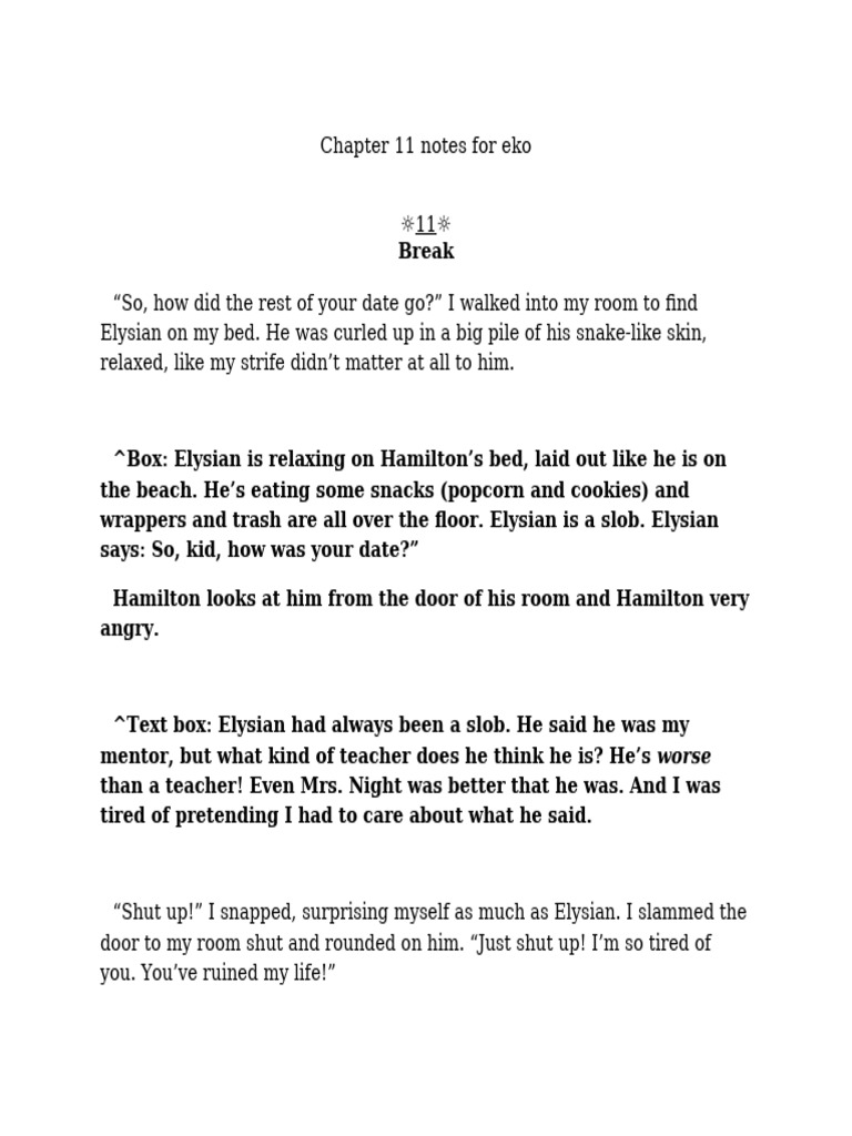 Eko Chapter 11: Hamilton's Struggle | PDF