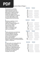 Active and Passive Voice Class 6 Worksheet | PDF