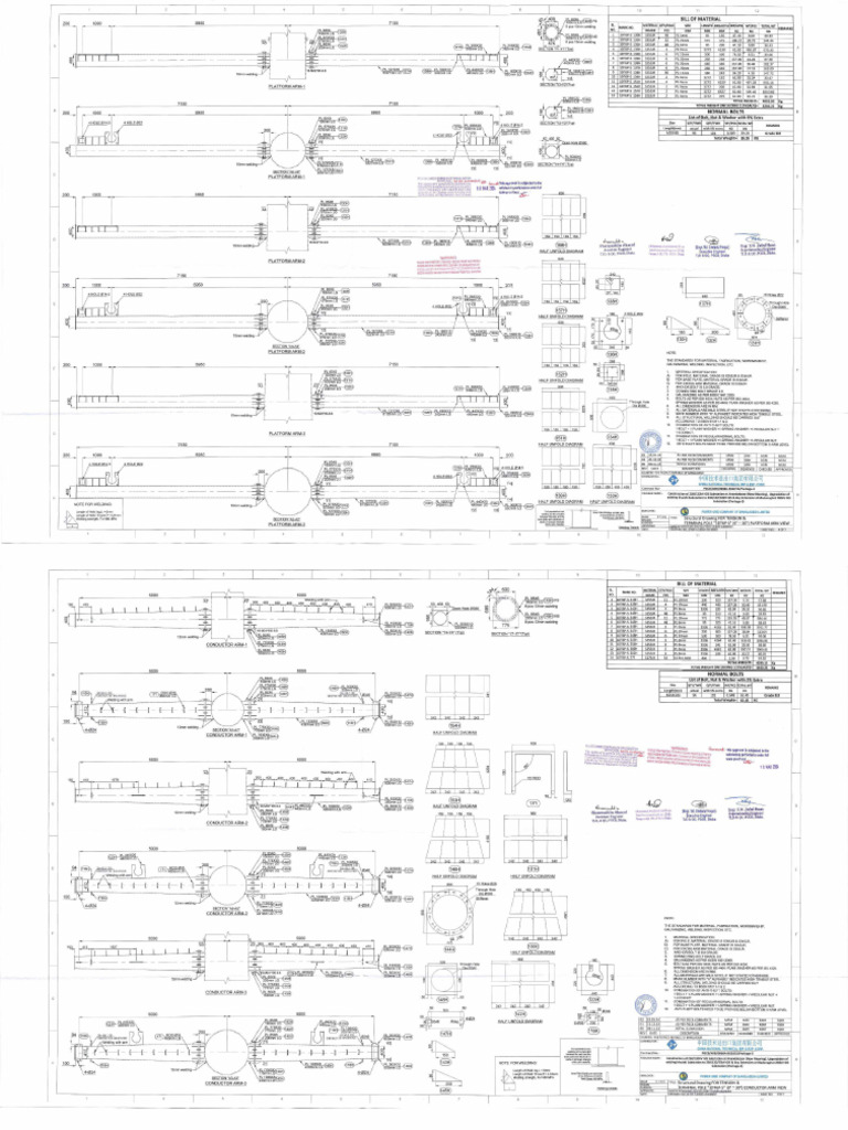 1DT6P Pole Structural Drawing2 | PDF