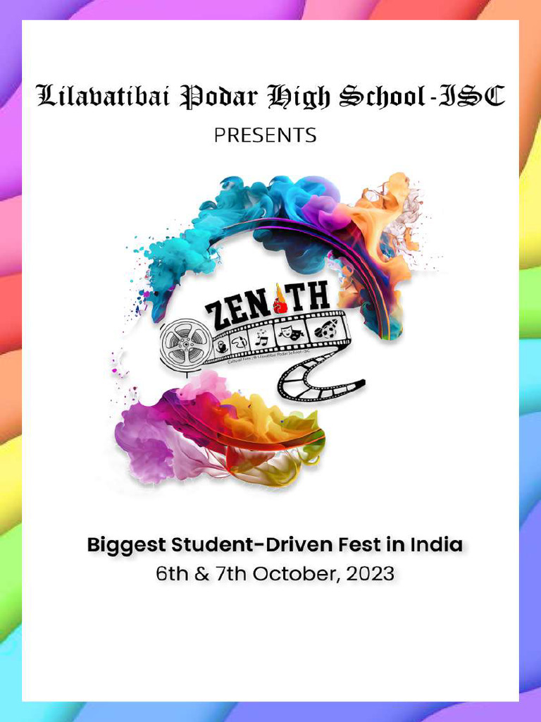 Offline Brochure - Zenith 2023 | PDF | The Arts