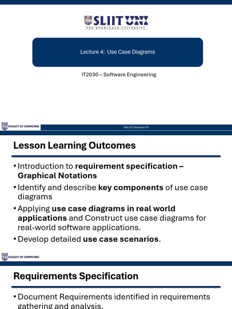 Understanding Use Case Diagrams in UML | PDF | Use Case