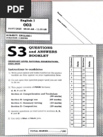 S3 Chemistry 2024-2025 | PDF