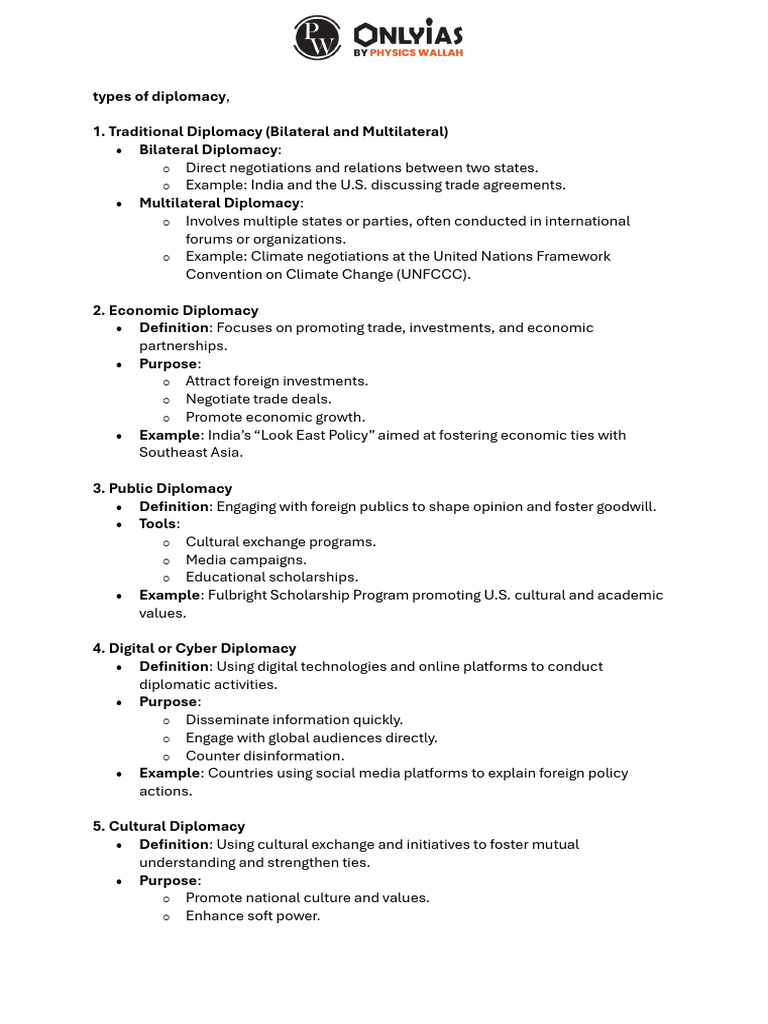 Introduction of Indias Foreign Policy 01 Hand Out 01 | PDF | Diplomacy ...