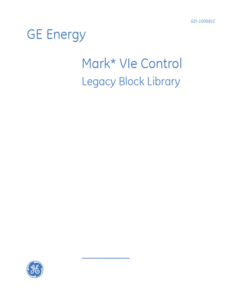 GE Mark VIe Control Block Library Guide | PDF | Boolean Data Type ...