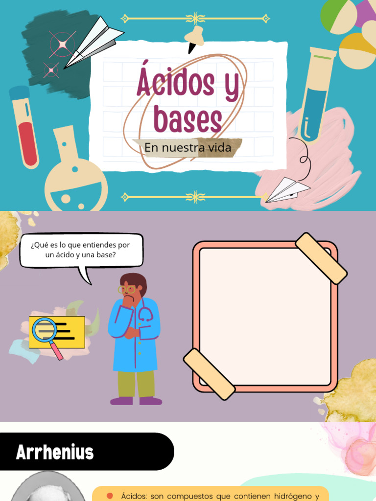Ácidos y Bases: Definición y Características | PDF