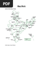 Nationalism in India Map Work Class10 | PDF