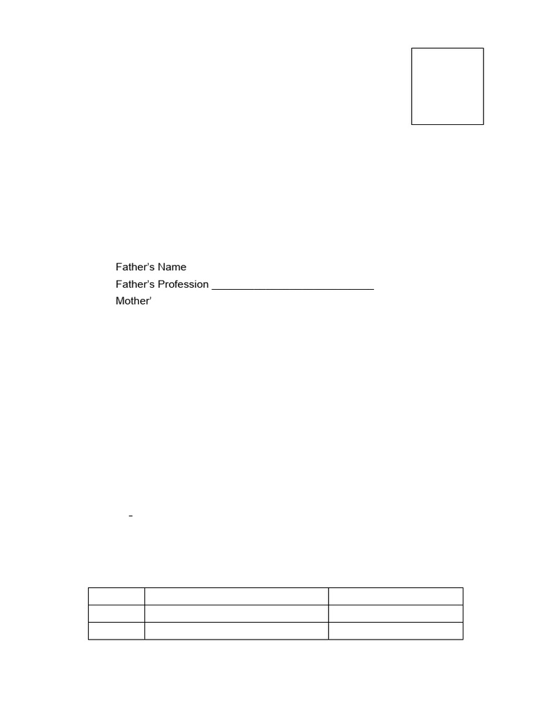Air Force Non-Combatant Application Form | PDF