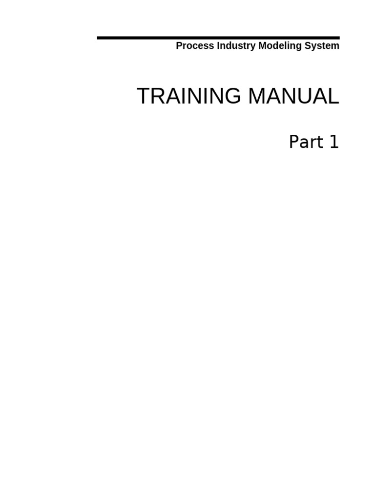 PIMS Training Manual Overview | PDF | Oil Refinery | Gasoline