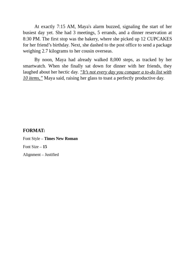 For Typing | PDF