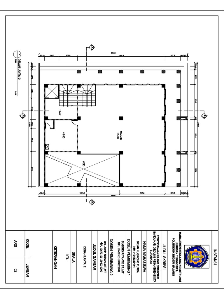 Denah LT 2 | PDF